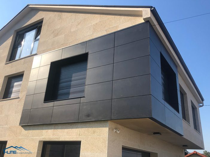 Fachadas de casas sencillas y elegantes… y eficientes